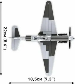 COBI 5863 II WW Jakovlev YAK-1b / 142 kostek / 1:48 / od 7 let