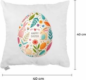 Dekorační polštář Easter Egg 40x40 cm EMI