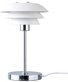 Dyberg Larsen DL16 stolní lampa kovová bílá