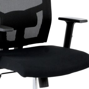 Kancelářská židle černá KA-B1012 BK