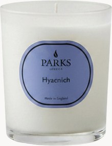 Ručně vyrobená vonná svíčka Vintage Aromatherapy (hyacint, zelené květiny a bílé pižmo)