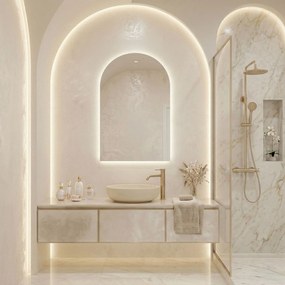 Rea Rea, Zrcadlo LED 90x60cm TOP-1, HOM-01520