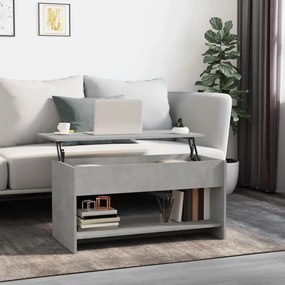 vidaXL Konferenční stolek 102 x 50 x 52,5 cm kompozitní dřevo [809647] Barva: Betonová šedá