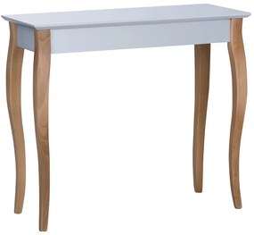 Světle šedý odkládací stolek Ragaba Console, délka 85 cm