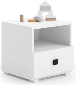 ADRK Furniture Noční stolek se zásuvkou EMI NS-EMI-W-UCH-4-L010