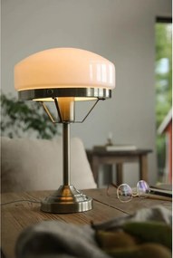 Krémová/v mosazné barvě stolní lampa (výška 39 cm) Aurelia – Markslöjd