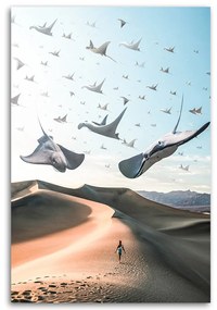 Gario Obraz na plátně Létající rejnoci - Alex Griffith Rozměry: 40 x 60 cm