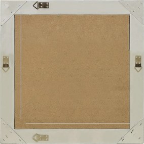 vidaXL Nástěnné zrcadlo barokní styl 60 x 60 cm [320334] Barva: Stříbrná