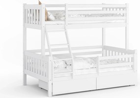 Rkids | Patrová postel Torro 90/120x160 Bílá