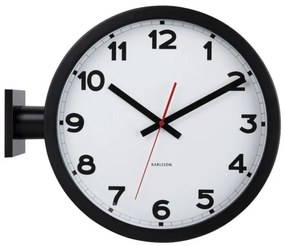 Oboustranné nástěnné hodiny 5966WH Karlsson 38cm
