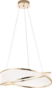 Toolight Rea, Stropní svítidlo G136-CP 50cm GOLD, OSW-02620