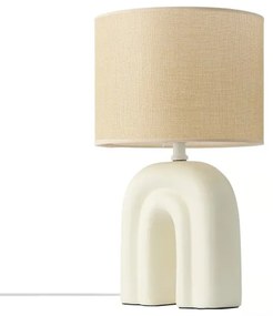 Nordlux - Stolní lampa HAZE 1xE27/40W/230V béžová