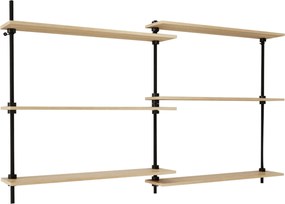 AR Shelving Nástěnný regálový systém »Deco« (92,5x160x17x5 cm)