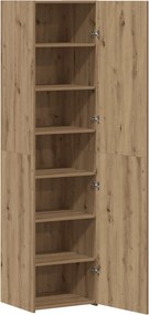 Vysoký bufet Artisanový dub 45 x 42,5 x 185 cm 3365583