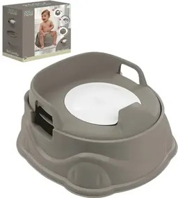 DOLU Nočník 3v1 šedá / Plast / od 18 měsíců / nosnost 25 kg
