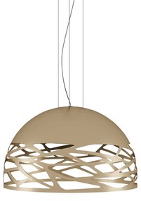 Lodes Kelly Medium Dome 60, závěsné svítidlo 3x23W E27, champagne, prům. 60cm