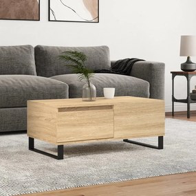 vidaXL Konferenční stolek 90x50x36,5 cm kompozitní dřevo [830814] Barva: Betonová šedá