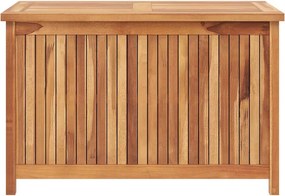 Zahradní úložný box 90 x 50 x 58 cm masivní teakové dřevo 315380