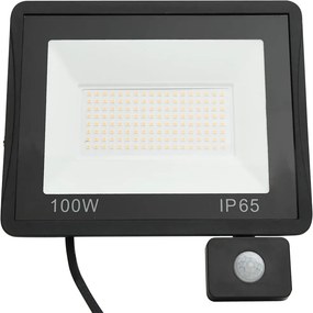 LED reflektor se senzorem 100 W teplé bílé světlo 149627