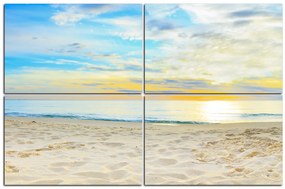 Obraz na plátně - Pláž 1951E (120x80 cm)