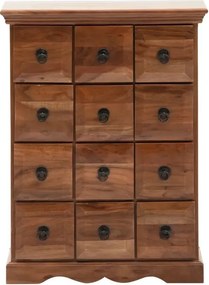 furniture-nabytek.cz - Komoda Meridan akácie 12 šuplíku