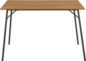 Jídelní stůl s deskou v dubovém dekoru 80x120 cm Peru – Actona