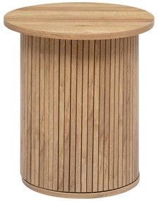 Kulatý kávový stolík špule COLVA, Ø 45 cm