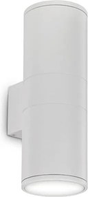 ILUX 092300 Venkovní nástěnné svítidlo Ideal Lux Gun AP2 big bianco 092300 bílé 31cm IP54 - IDEALLUX