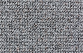 BALTA Metrážový koberec RE-TWEED 90 světle šedý BARVA: Šedá, ŠÍŘKA: 4 m, DRUH: smyčka