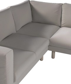 Potah na pohovku IKEA Norsborg rohová 4-místná barva béžová látka sametová
