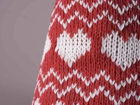 Skřítek lásky s pletenou čepicí 35 cm