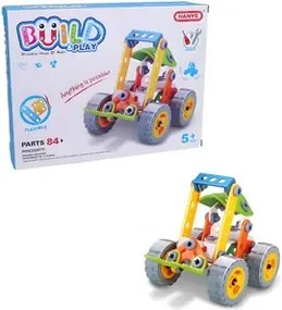 Malý Mechanik Junior nakladač / 84 dílků / 30 x 23 cm / od 5 let
