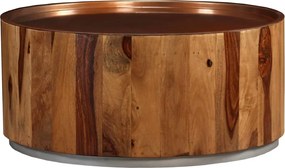 vidaXL Konferenční stolek 38 x 45 cm masivní recyklované dřevo [244925] Barva: Vícebarevný