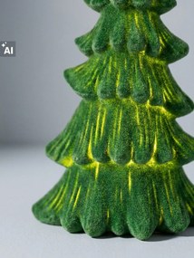Sinsay - Vánoční LED dekorace ve tvaru vánočního stromku - zelená