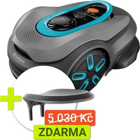 Gardena smart SILENO sense 400 m² - Zánovní - Robotická sekačka bez vodícího drátu