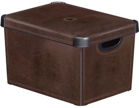 Curver DECO 188164 Box 22 L, kůže