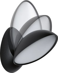 P 94767 LED venkovní nástěnné svítidlo Batona IP44 137x110mm 3000K 12W 230V antracit hliník - PAULMANN