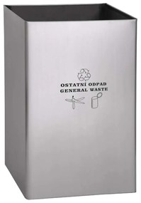 Sanela - Odpadkový koš 77 l, nerez mat SLZN 49AD
