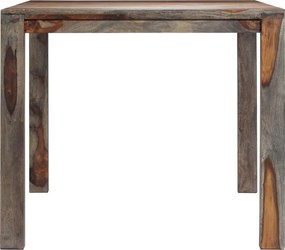 vidaXL Jídelní stůl šedý 180 x 90 x 76 cm masivní sheeshamové dřevo [248007]
