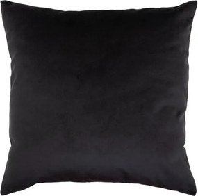 SCANquilt povlak ART VELVET baroko černá 45 x 45 cm