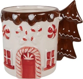 Vánoční hrnek se stromkem Christmas Tree - 13*10*11 cm / 400 ml