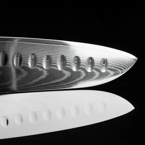 Gudaro - Damaškový Santoku kuchyňský nůž FENG 7,5", 67 vrstev oceli, délka 18 cm