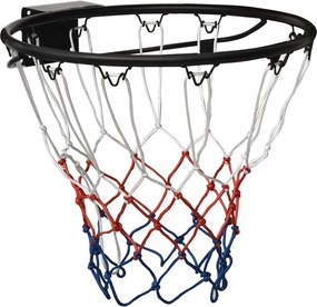 vidaXL Basketbalová obroučka 45 cm ocel [90498] Barva: Černá