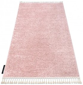 Dywany Łuszczów, Kusový koberec Berber 9000 pink, 80x150, růžová, obývací pokoj