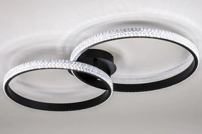 Stropní LED svítidlo do ložnice Omega 2 Magnicenta Black