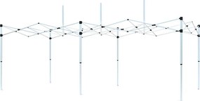 TRENDIE Hliníkový nůžkový stan 3x6m zelený