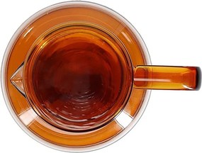 Jantarová skleněná konvice na čaj 950 ml Liv – ONA