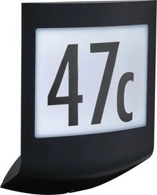 Paulmann 94513 - RGBW LED/8,2W IP44 Stmívatelné domovní číslo PADEA 230V