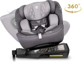 Autosedačka ISOFIX, 0-36kg, šedá | Nukido Prestige