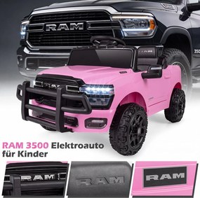 Costway 12 V dětské elektrické autíčko RAM 3500 s 2 25 W motory